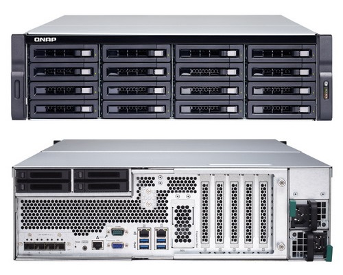 QNAP TDS-16489U-SE1-R2 16-Bay SATA/SAS Rackmount NAS / Dual CPU and Dual OS
