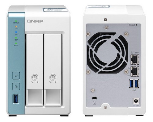 QNAP NAS QNAP TS-231P3-4G 2-Bay Quad-core NAS for Home and Office